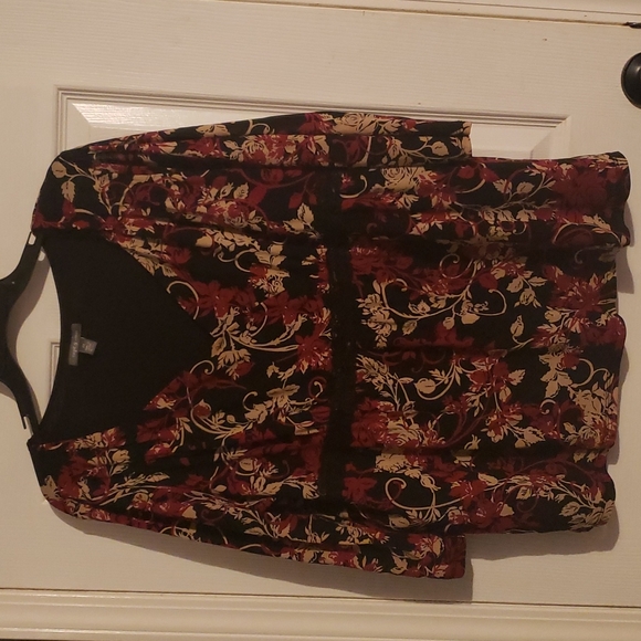 Apt. 9 | Tops | Apt 9 Woman Sheer Lined Floral Top X | Poshmark